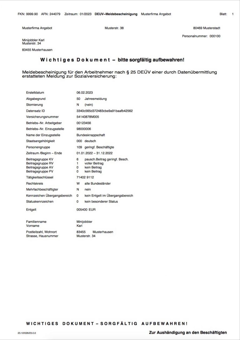 Lohnabrechnung & Gehaltsabrechnung 2023 - a.b.s. Rechenzentrum